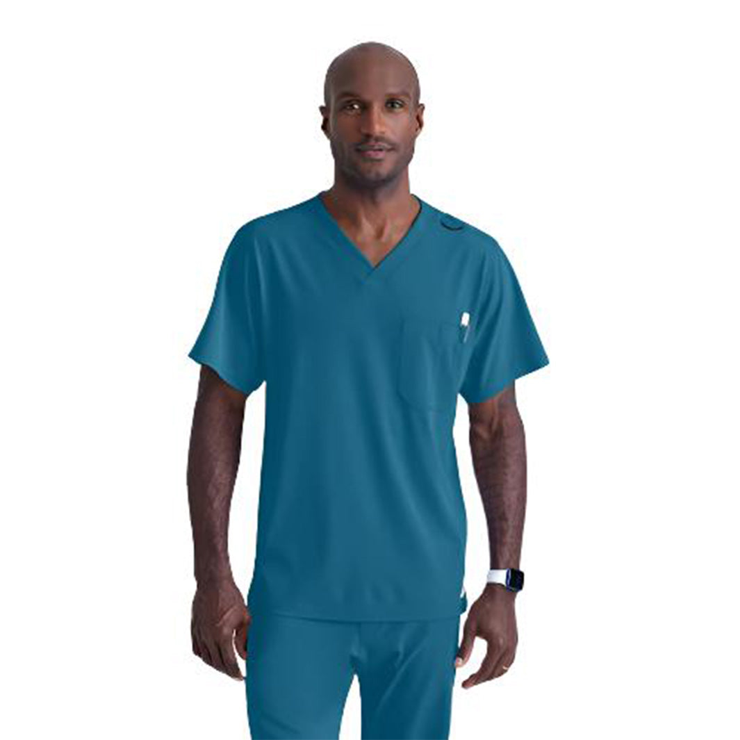 Men's Structure 1-Pocket V-Neck Tuck-In Top SK0112 – AU Teams