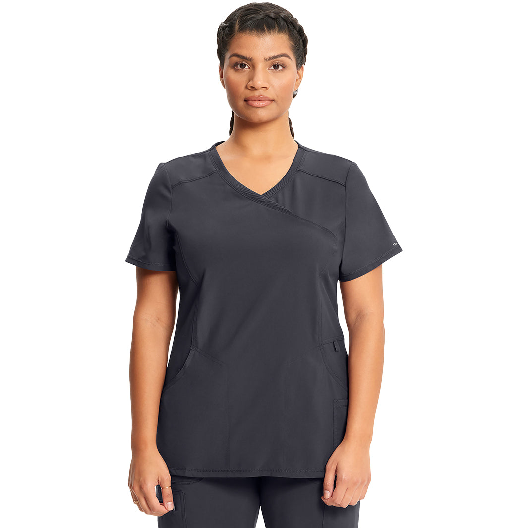 Women's Mock Wrap Top 2625A – AU Teams