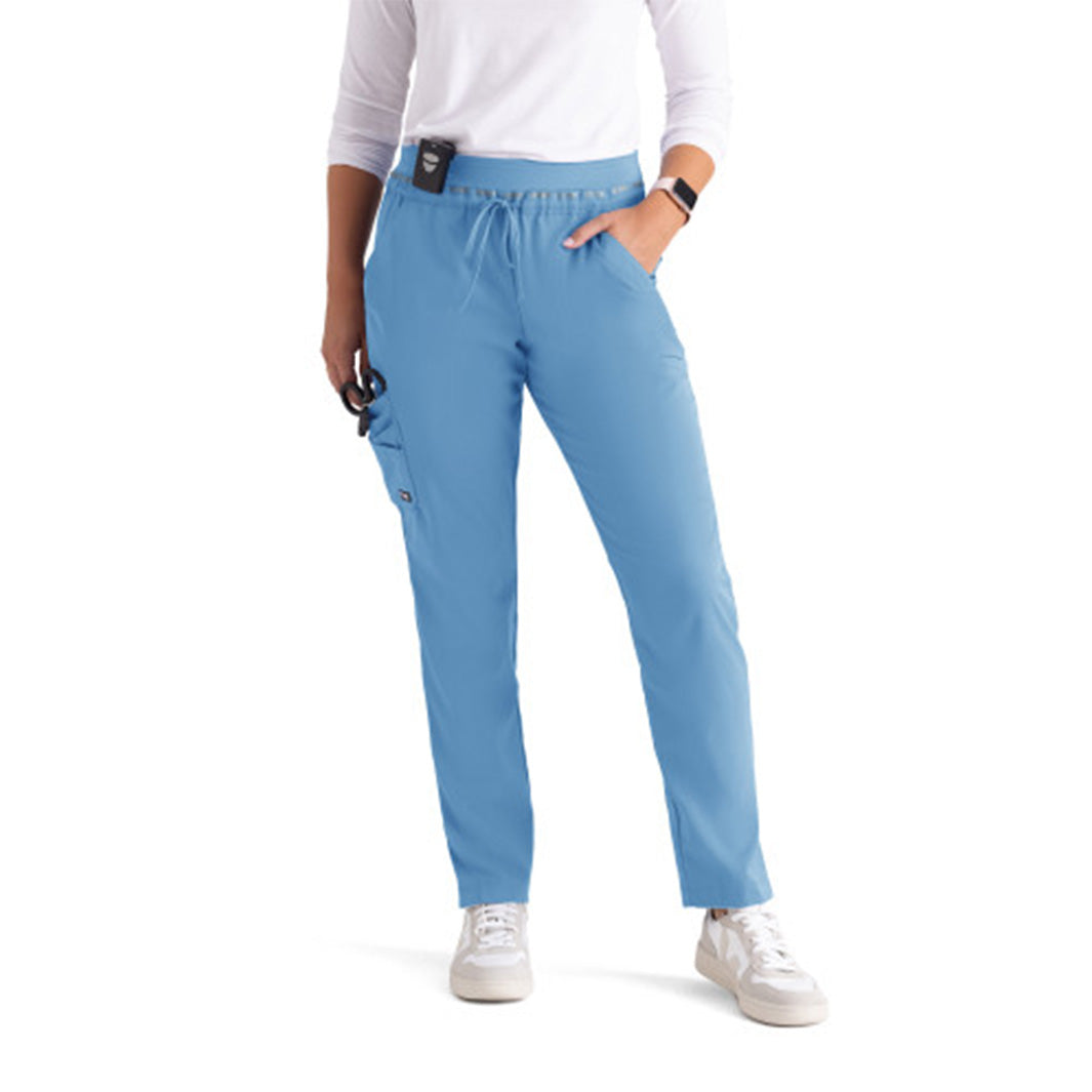 Women's Serena 7-Pocket Mid-Rise Tappered-Leg Pant GRSP526 – AU Teams