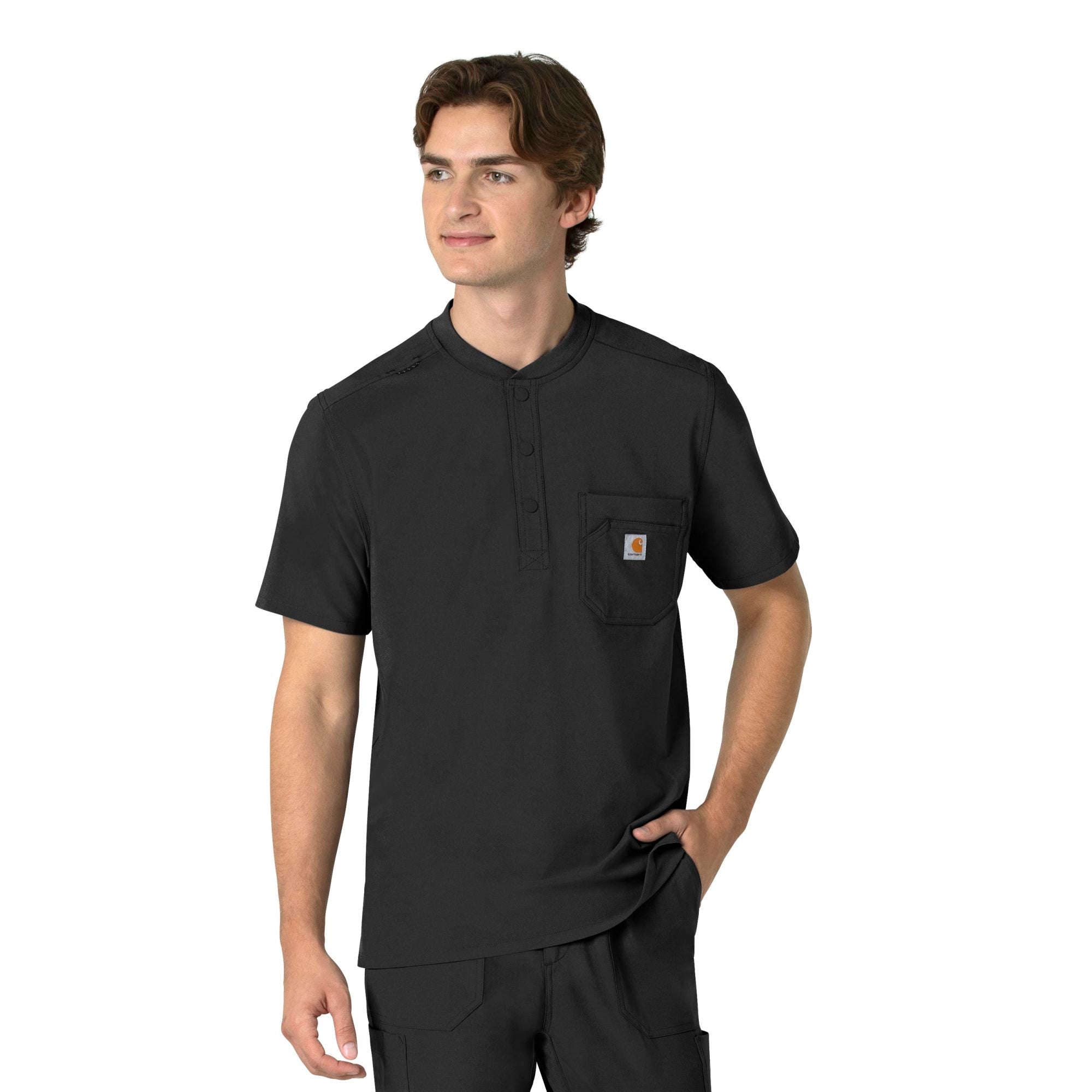 Carhartt Force Cross-Flex Men's Henley Scrub Top C16310 – AU Teams