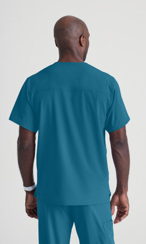 Men's Structure 1-Pocket V-Neck Tuck-In Top SK0112 – AU Teams
