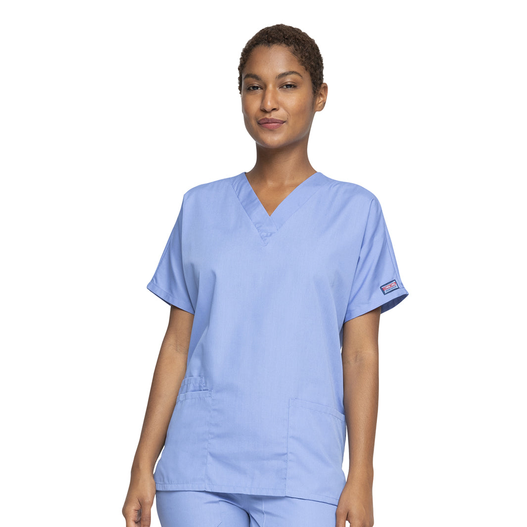 Women's 3-Pocket Traditional Fit V-Neck – AU Teams