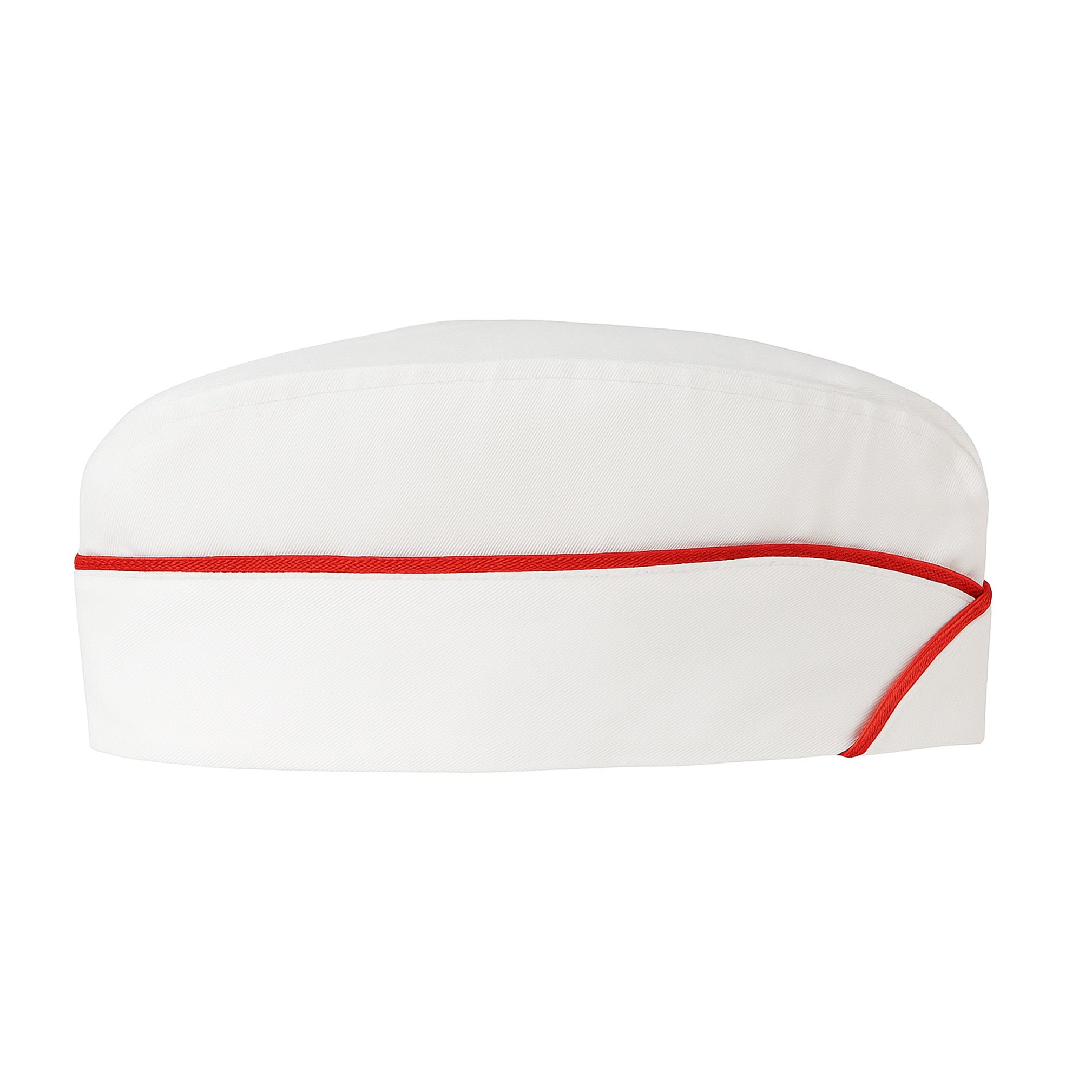 Johnny Rockets White Fountain Cap with Red Trim – AU Teams