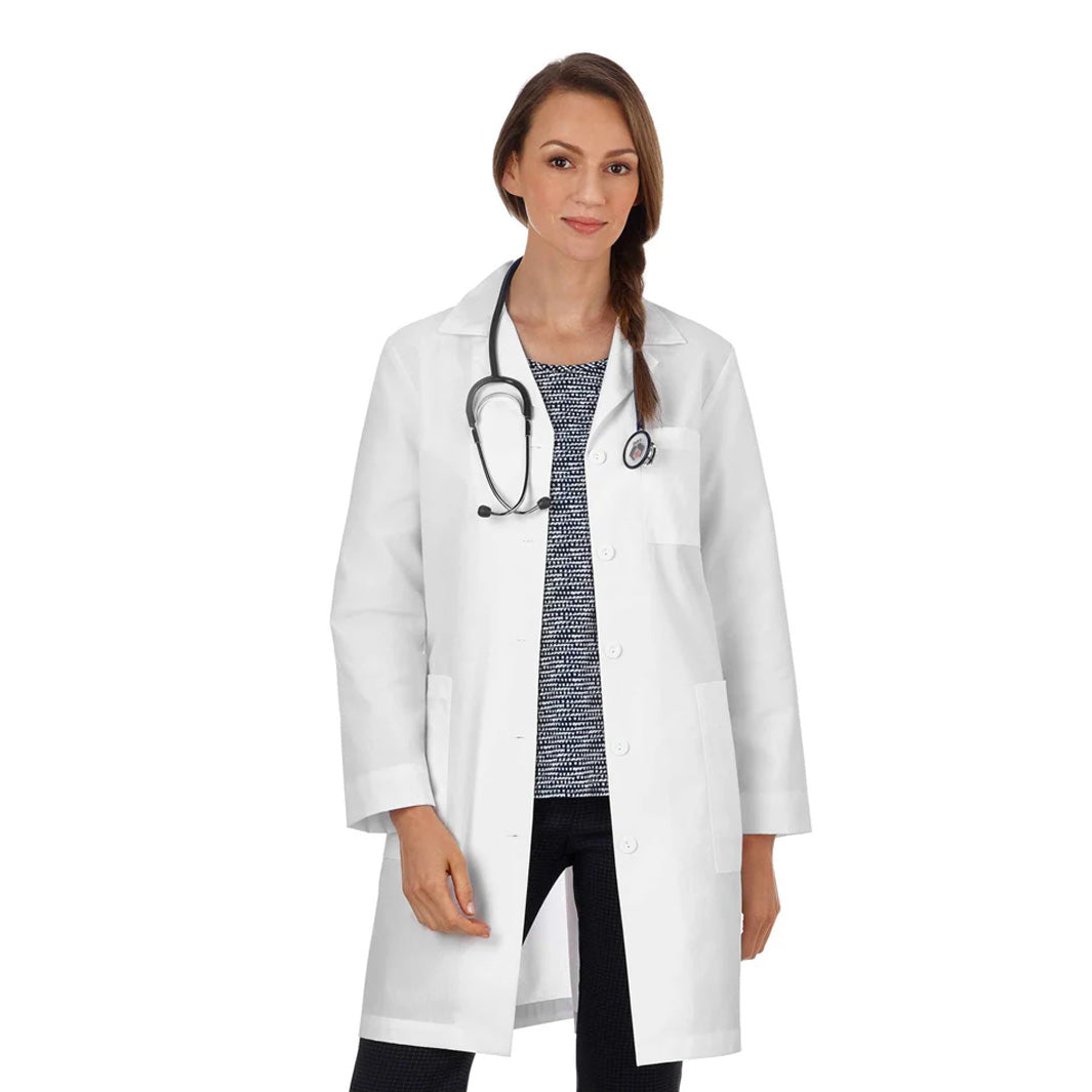 Meta 161 Women's 5-Pocket 37" Lab Coat – AU Teams