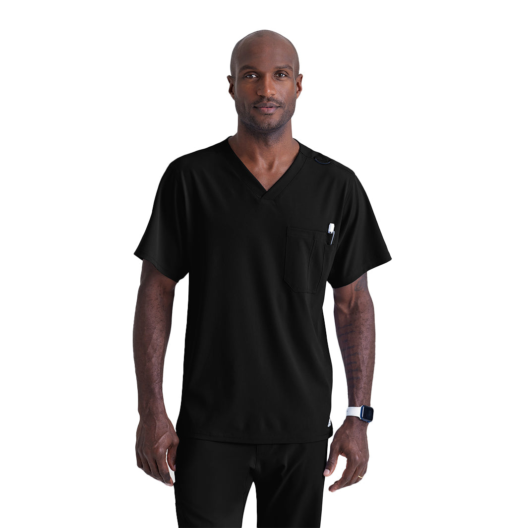 Men's Structure 1-Pocket V-Neck Tuck-In Top SK0112 – AU Teams