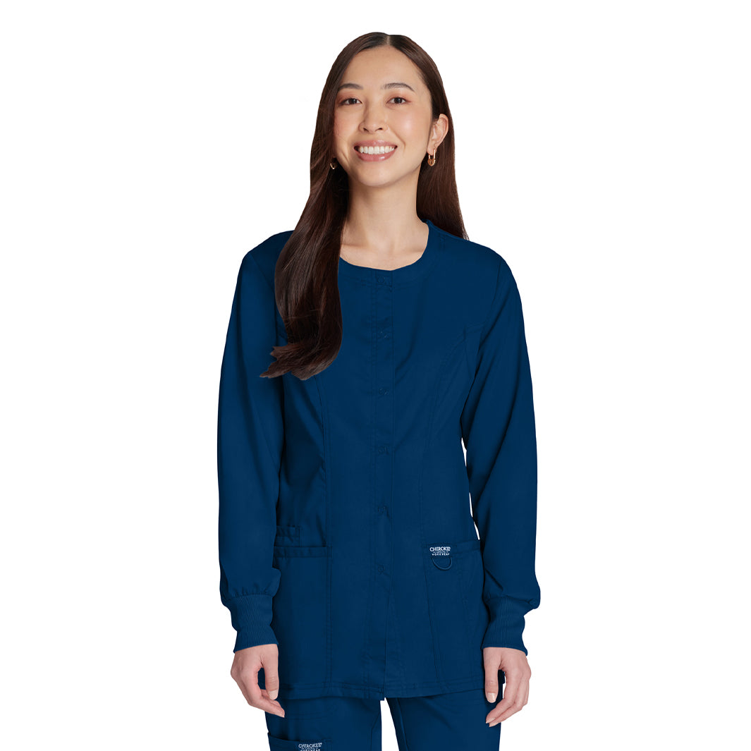 Women's Ultra Soft 3-Pocket Snap-Front Jacket (WW310) – AU Teams