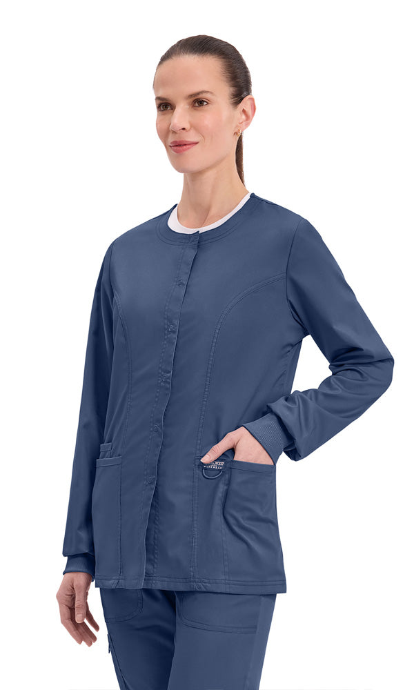 Women's Snap-Front Jacket WW310 – AU Teams